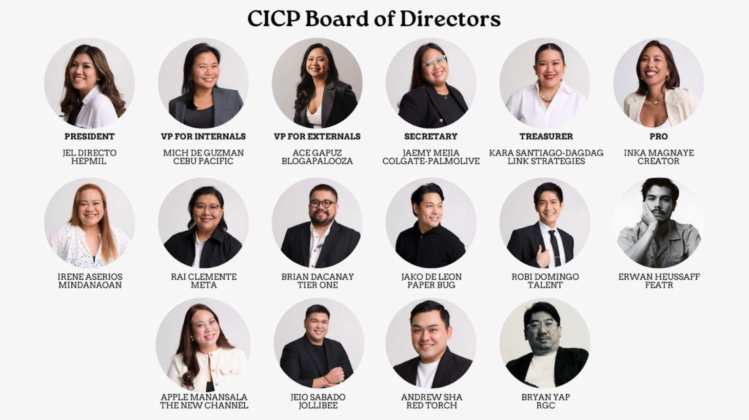 Work – Creator and Influencer Council of the Philippines